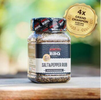 SunCity Salt & Pepper BBQ Rub 280g – začimbna mešanica
